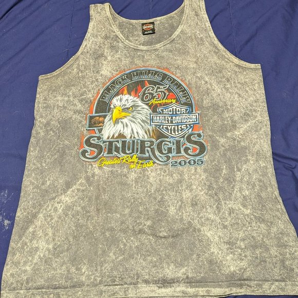 Harley-Davidson | Shirts | Sturgis 205 Bike Week Tank Top | Poshmark